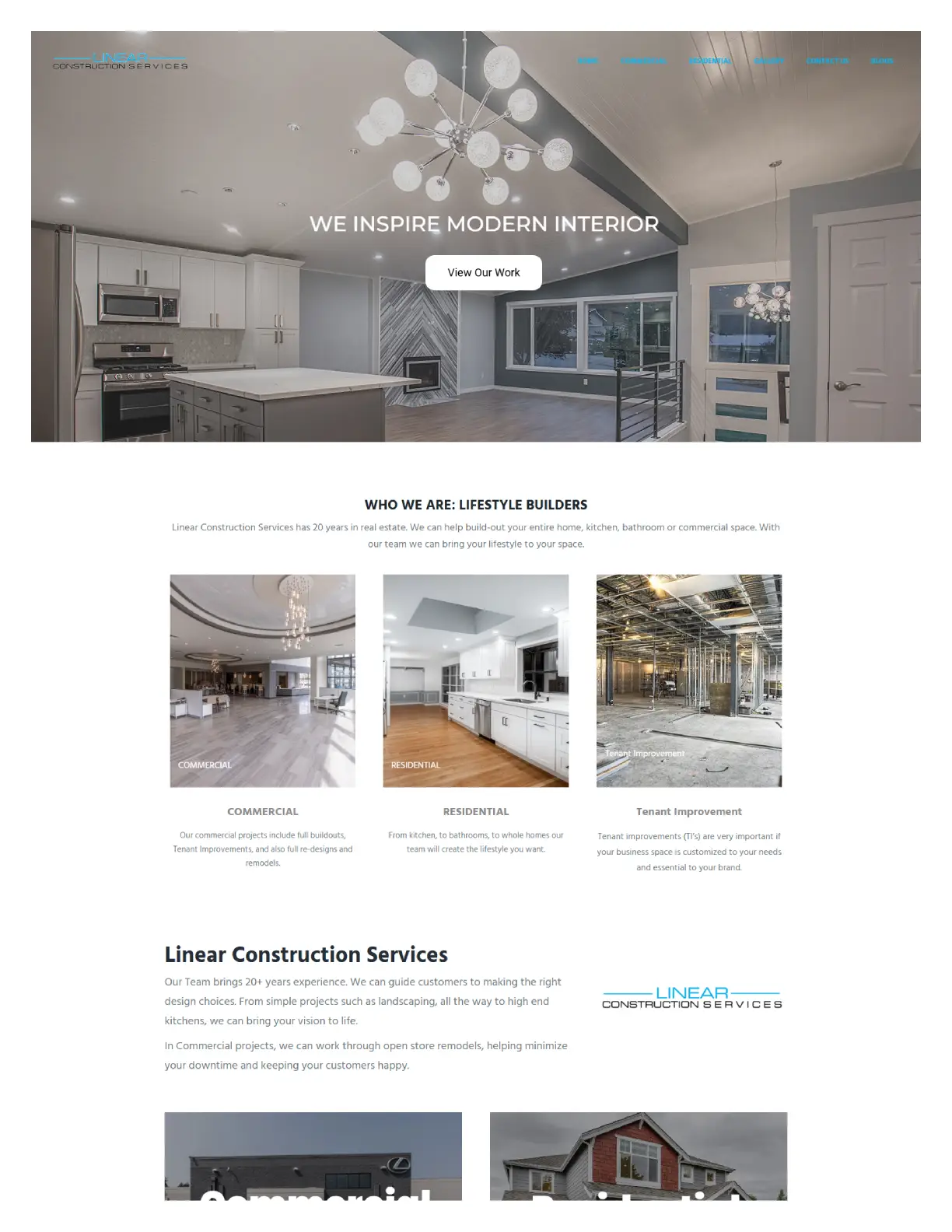 Linear Construction Services - Delloweb International